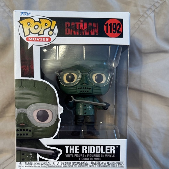Funko | Toys | Funko The Riddler Green And Black Figure | Poshmark